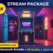 Animated Stream Pack Cyberpunk Arcade Twitch Streaming Package - Etsy