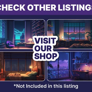 Animated Virtual Background A Beautiful Alley Looped Vtuber Background ...