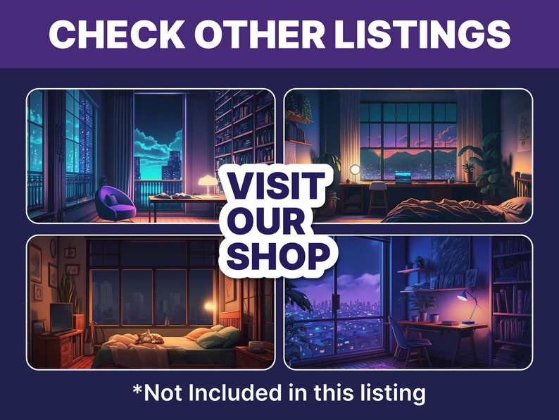 Animated Virtual Background A Beautiful Alley Looped Vtuber - Etsy