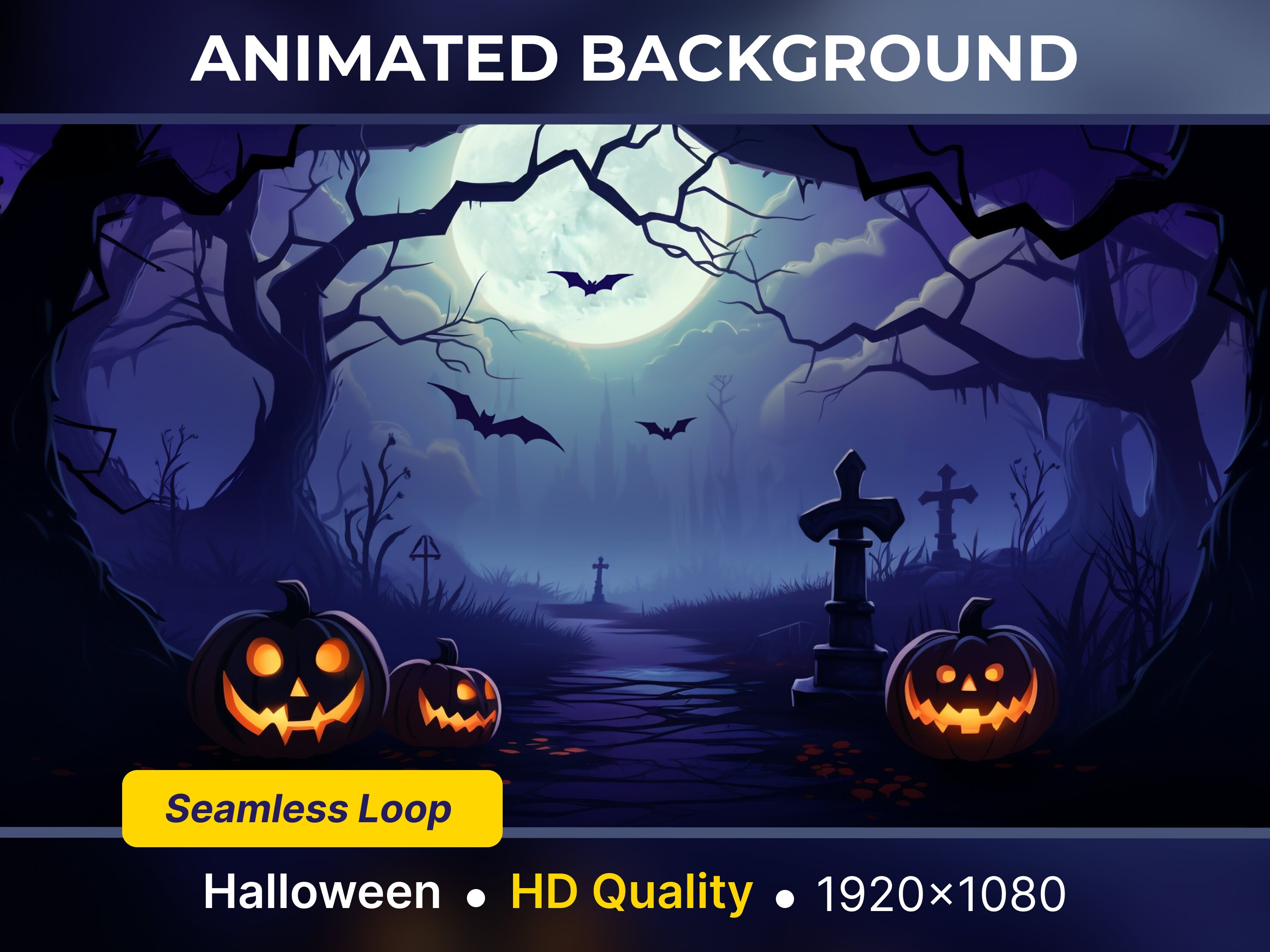 Moving Halloween Backgrounds