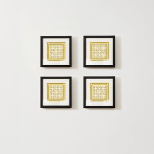 Beautiful Ralli Art Print - Abstract, Geometric Wall Art Inspired by ...