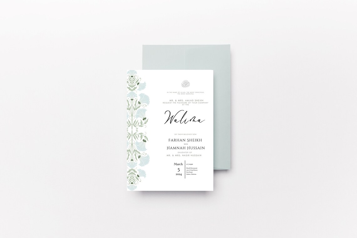 Nikkah, Walima, Desi Wedding, Pakistani Wedding, Muslim Wedding Digital ...