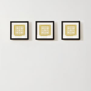 Beautiful Ralli Art Print - Abstract, Geometric Wall Art Inspired by ...