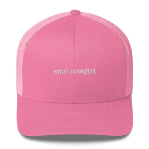 Emo Cowgirl Trucker Cap - Etsy