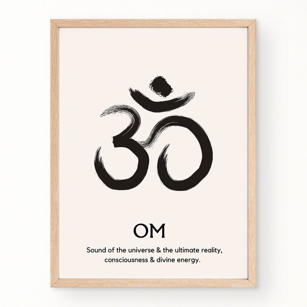 Om Print - Etsy