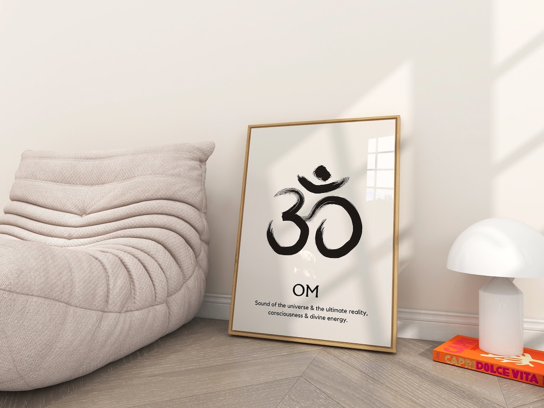 Om Zen Wall Art | Printable | Zen Symbol Digital Download | Om Meaning ...