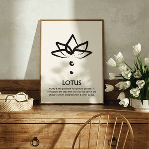 Lotus -enso- Unalome |set of 3| Printable| Digital Download| Zen ...