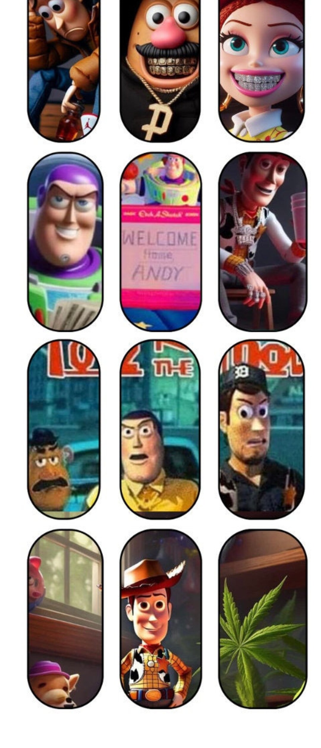 TOY STORY Waterslide Nail Decals - Etsy UK