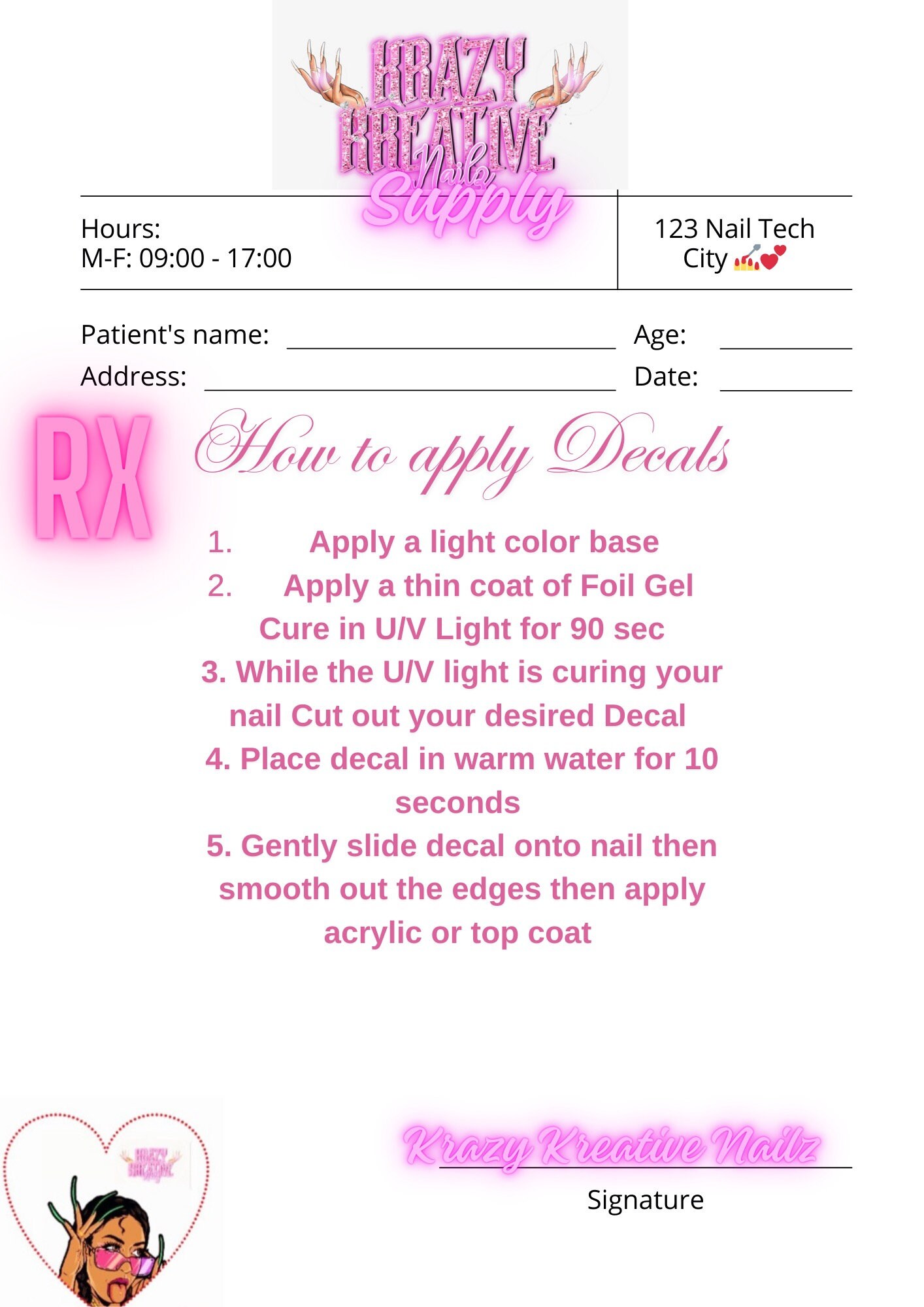 BOONDOCKS Waterslide Nail Decals - Etsy