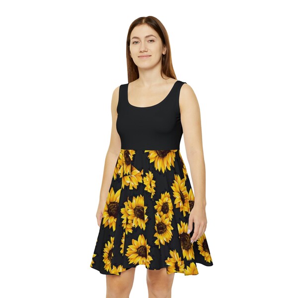 Sunflower Dress Women - Etsy