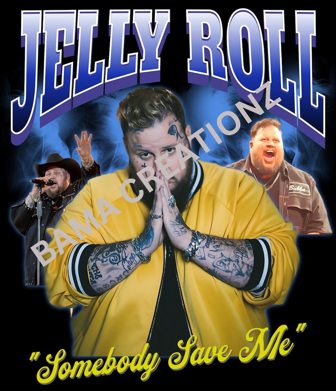 Jelly Roll Somebody Save Me CMT T-shirt Design,300 Dpi, PNG File, Ready ...