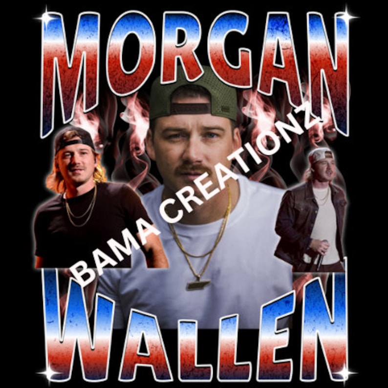 Morgan Wallen CMT T-shirt Design,300 Dpi, PNG File, Ready to Print. DTF ...
