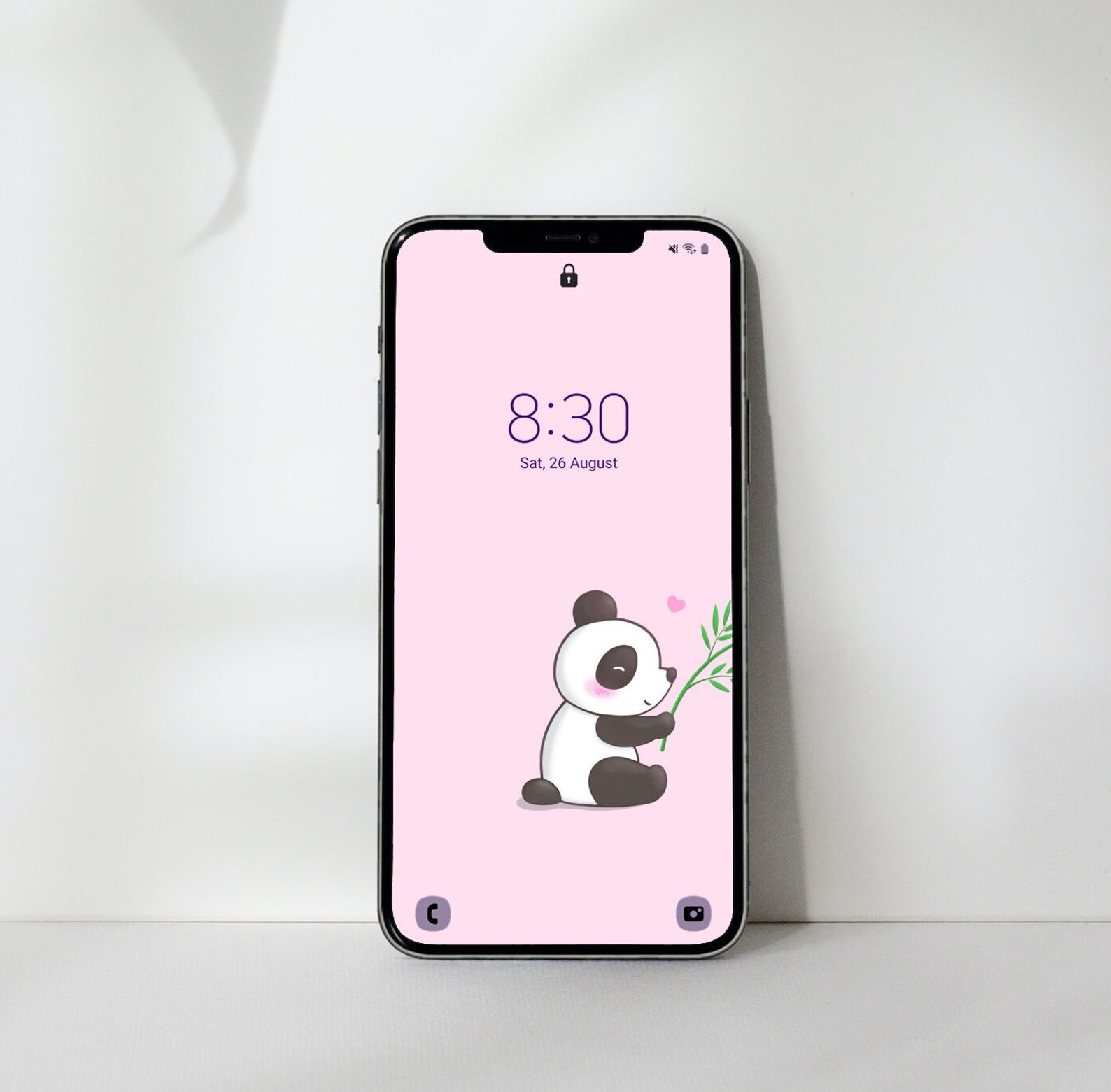 Cute Panda Matching Wallpaper | Couple Background | Samsung & iPhone - Etsy
