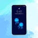 Cute Hand Drawn Jellyfish Phone Wallpaper | Sea Creatures | Blue ...