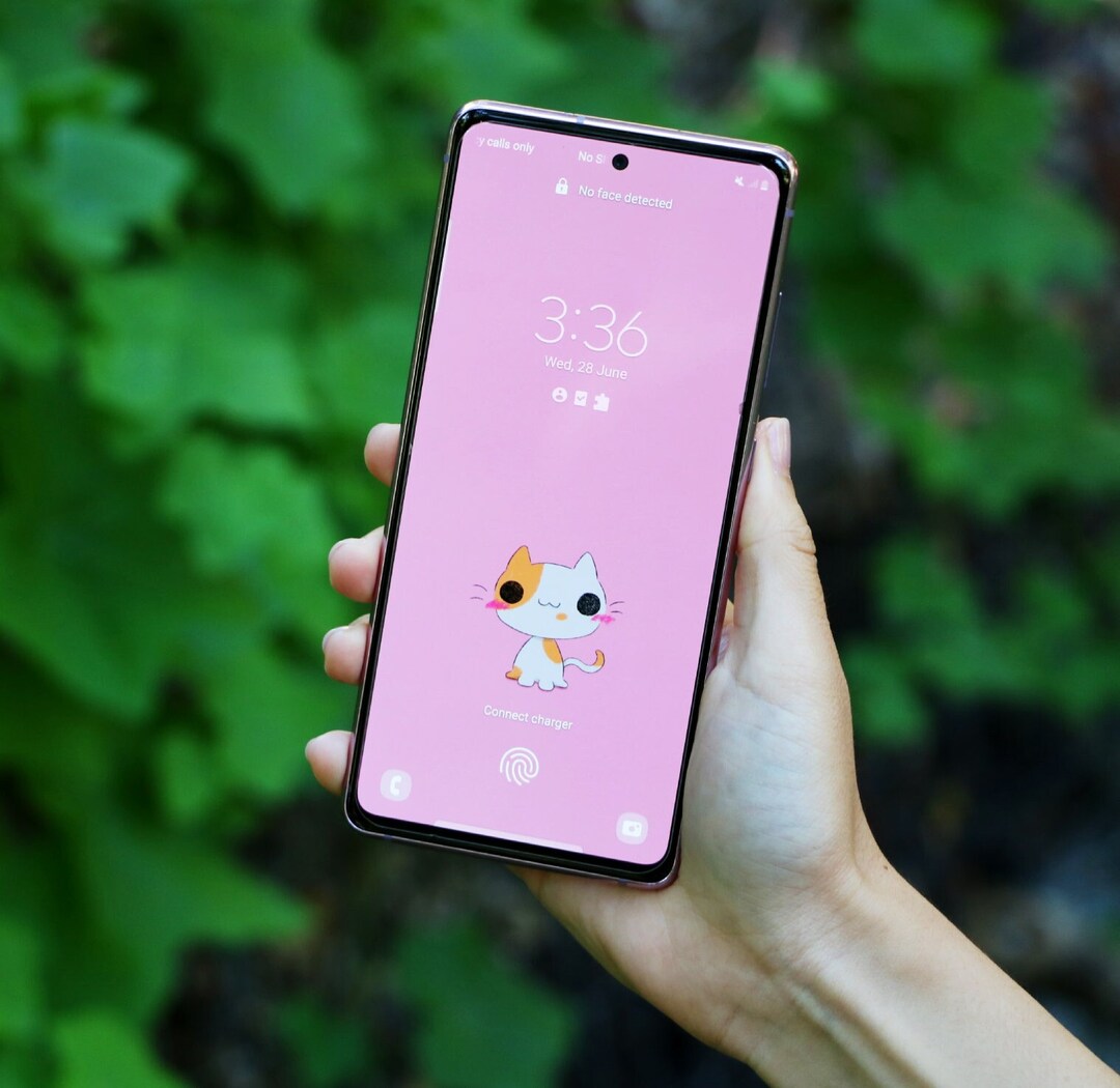 Cute Hand Drawn Phone Wallpaper - Cat, Phone Background, Cute Phone ...