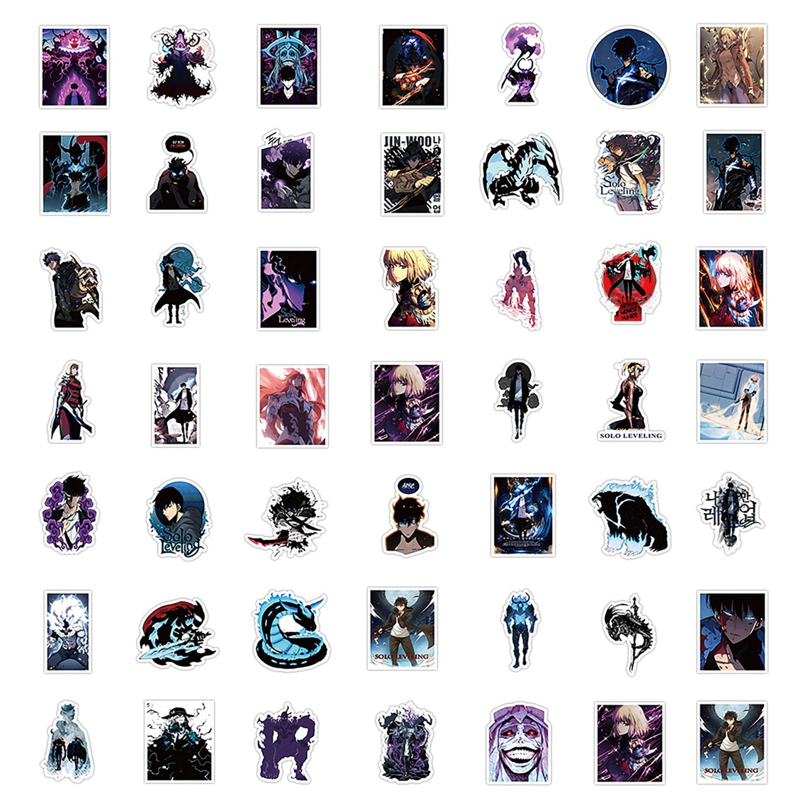 Gartoon Solo Leveling Stickers for Kidscute Cartoon Stickers - Etsy