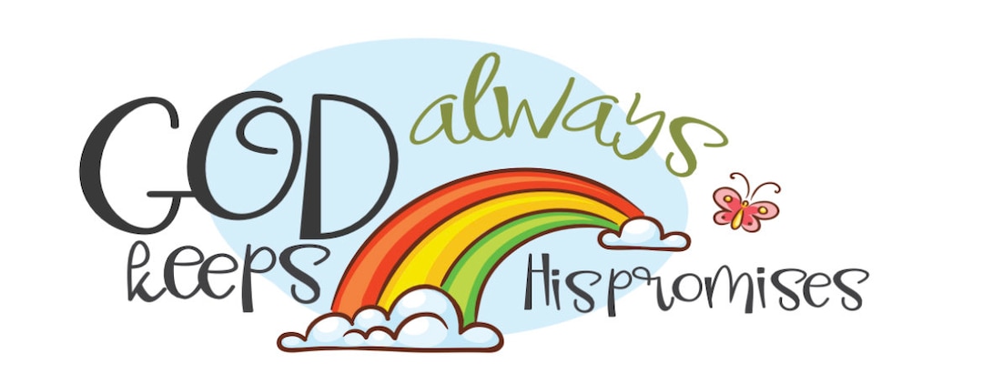 God Always Keeps His Promises - Etsy