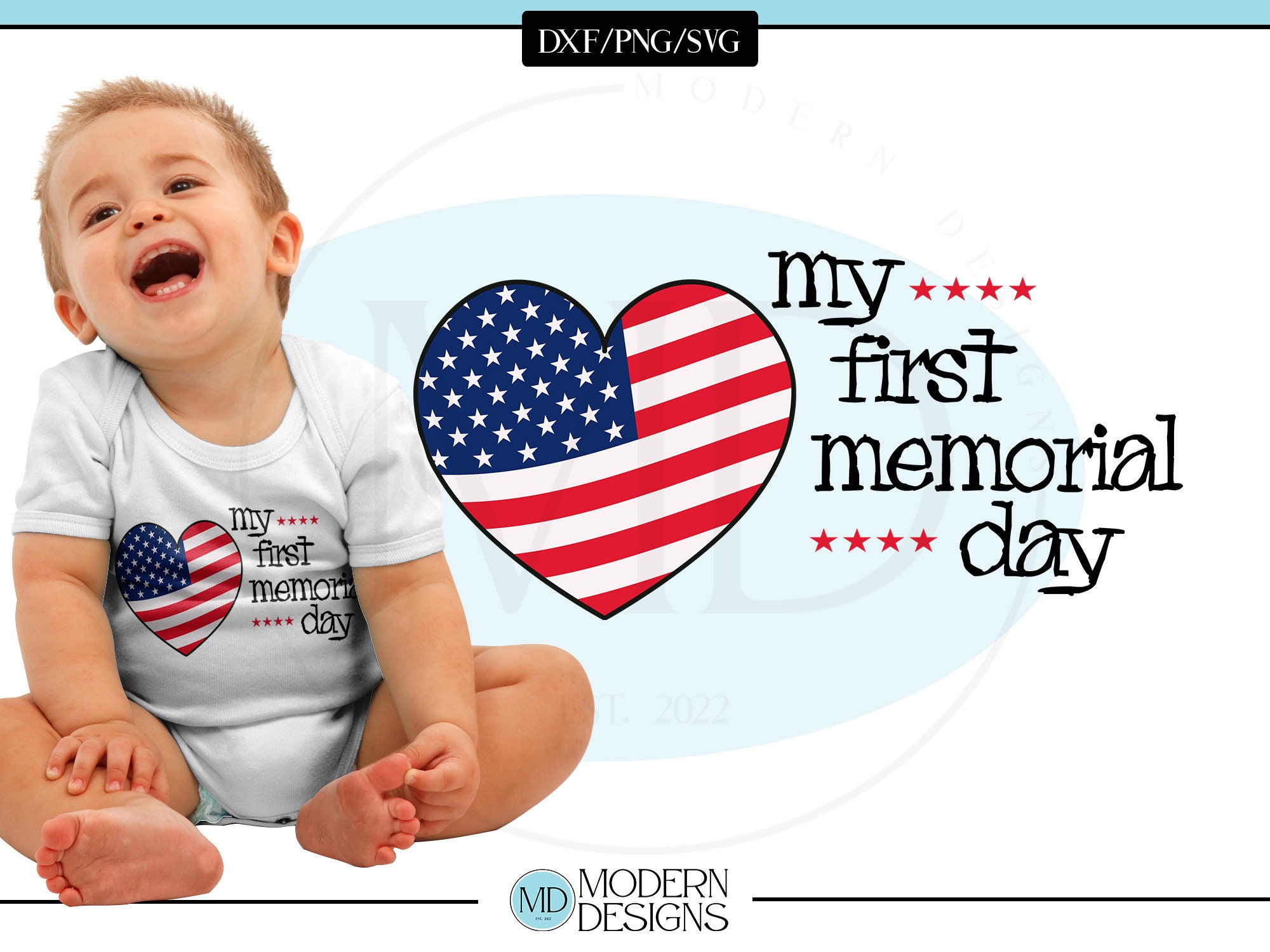 My First Memorial Day - Etsy