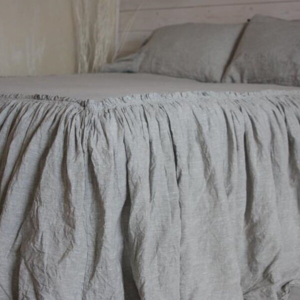 Ruffle Bedspread - Etsy