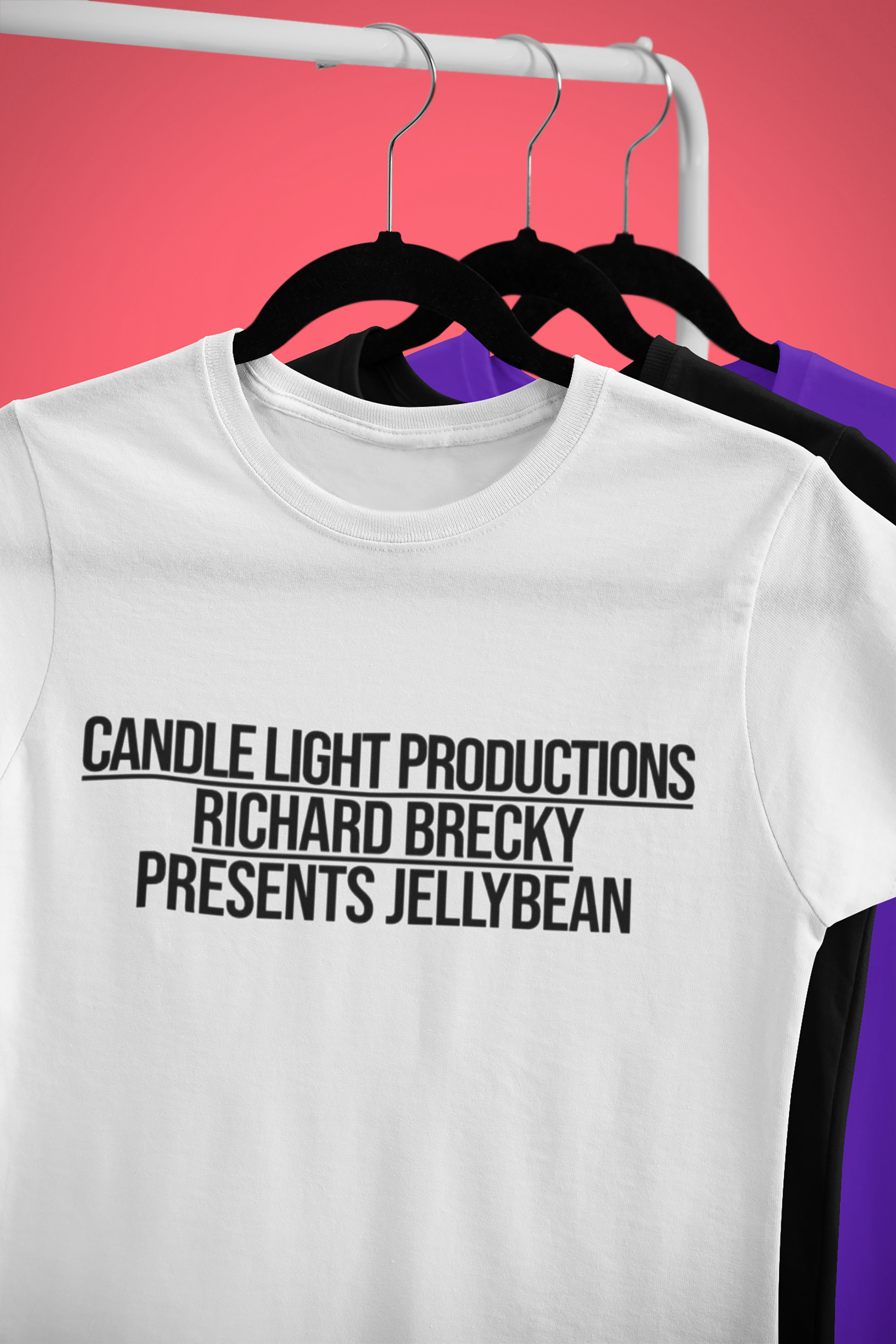 Candlelight Productions, Jellybean, Richard Brecky, Tshirt, Gifts for ...