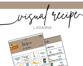 Applesauce Visual Recipe Card, Cooking for Kids, Cook With Mom, Special ...