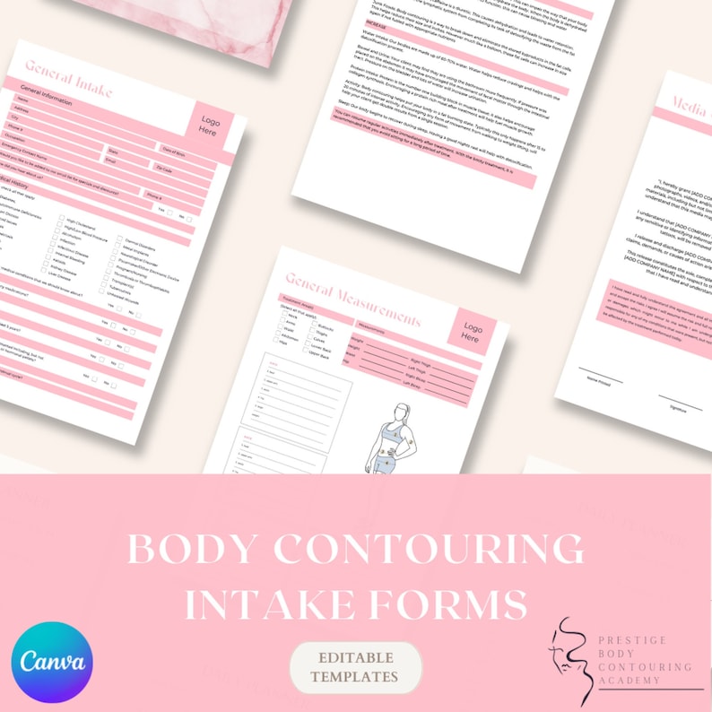 Body Contouring Intake Forms - Etsy