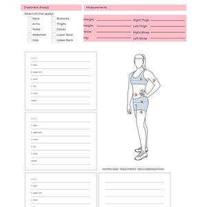 Body Contouring Intake Forms - Etsy