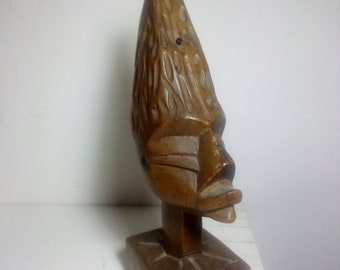 Vintage African Mother and Child Hand Carved Wood Wall Art Hanging 20 - Etsy