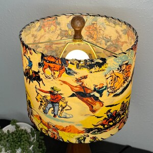 Fiberglass Lamp Shade - Mid Century Modern Lampshade - Handmade Boho ...