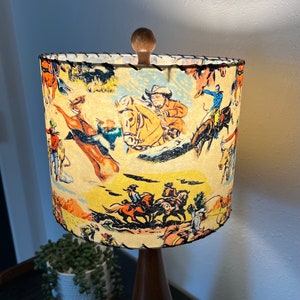 Fiberglass Lamp Shade - Mid Century Modern Lampshade - Handmade Boho ...