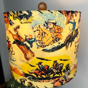 Fiberglass Lamp Shade - Mid Century Modern Lampshade - Handmade Boho ...