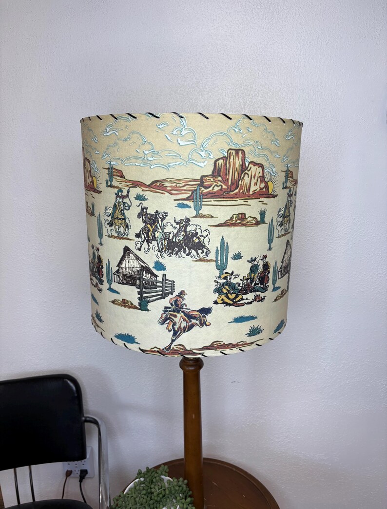 Fiberglass Lamp Shade - Mid Century Modern Lampshade - Handmade MCM ...