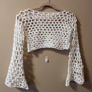 White Fishnet Mesh Set - Etsy