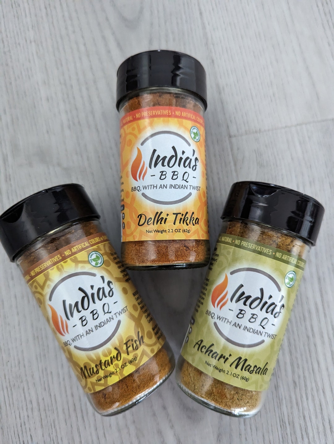 Flavors of India, 3-pack, Indian Gourmet Spices & Seasoning, Garam ...