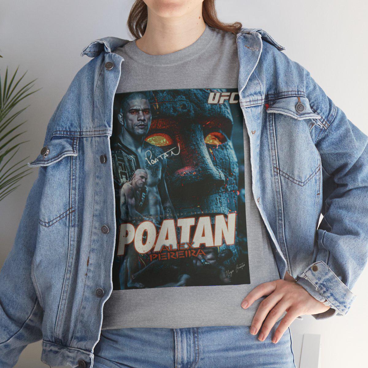 Custom Alex poatan Pereira T-shirt UFC MMA Fighter Tee Personalized ...