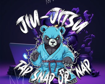 Jiu Jitsu Bear : Jiu Jitsu Bear PNG Grappling Png, Martial Arts Png ...