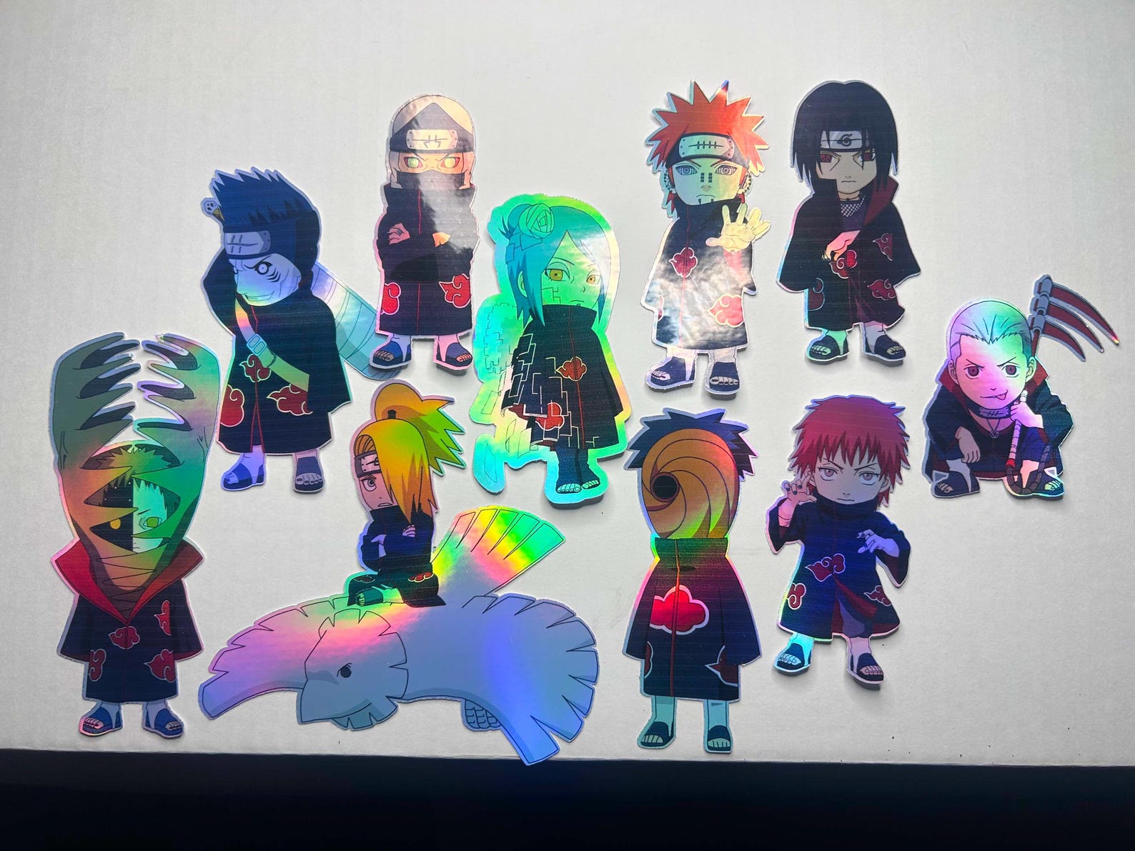 Zetsu Holographic Sticker Naruto Akatsuki Collection - Etsy
