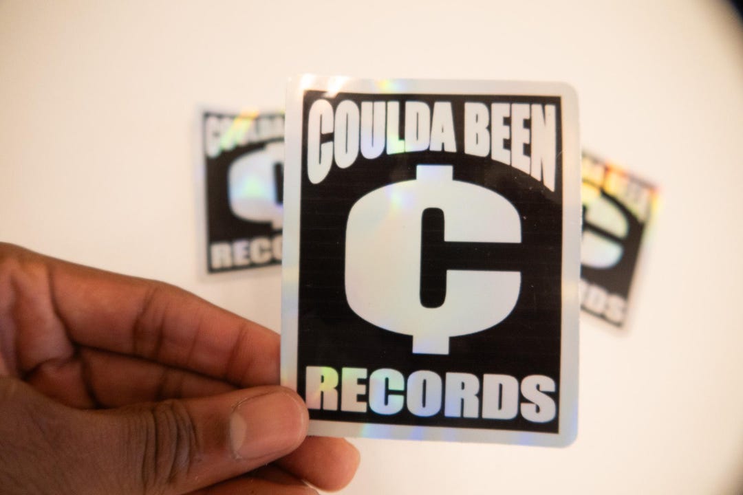 Holographic Coulda Been Records Sticker - Perfect for Druski Fans and ...