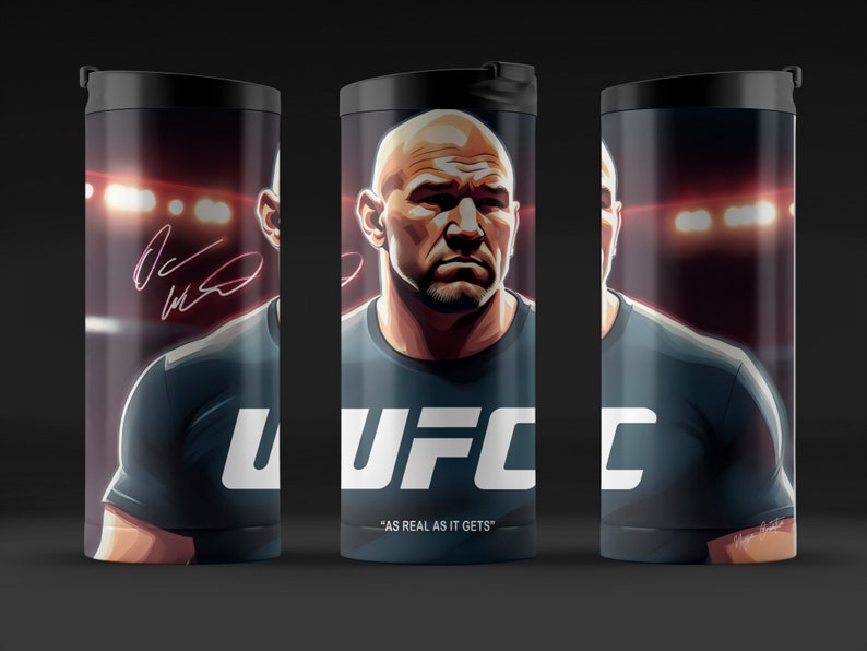 Dana White Signed Ufc PNG, , Dana White Signed Ufc Tumbler Sublimation ...