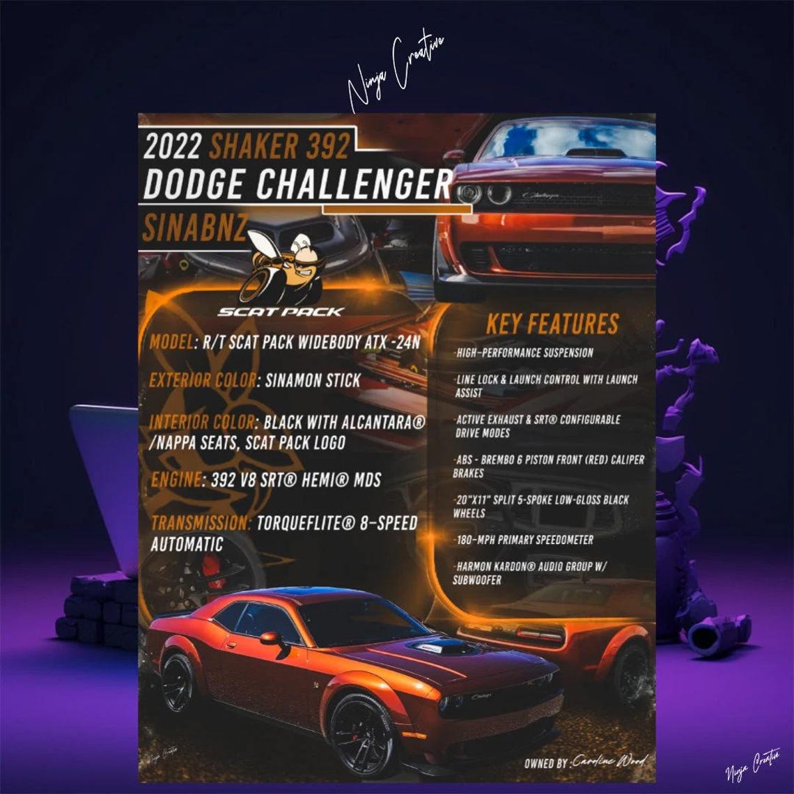 Custom Car Show Board Car Board Design/ 24x36 Car Show Board/ Custom ...