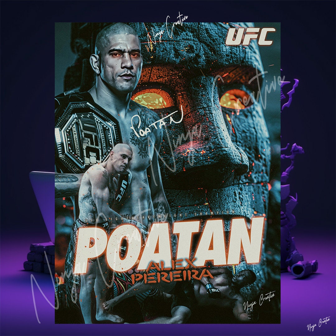 ALEX PEREIRA Custom Alex Pereira UFC Autograph Signed Alex Pereira ...