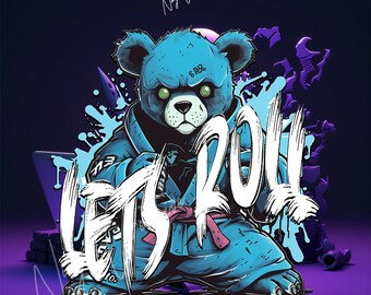 Jiu Jitsu Bear : Jiu Jitsu Bear PNG Grappling Png, Martial Arts Png ...