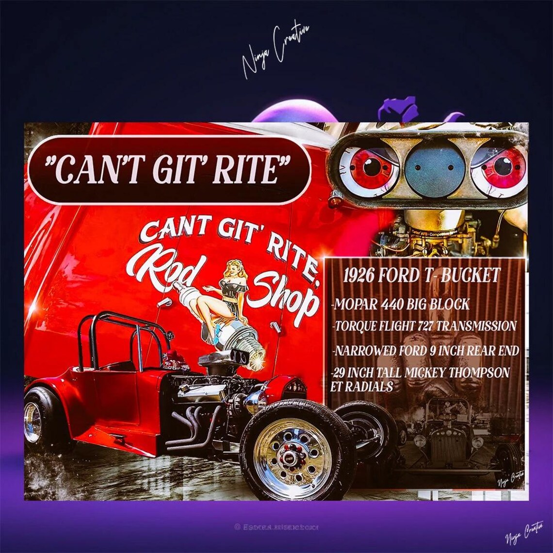 Custom Car Show Board Car Board Design/ 24x36 Car Show Board/ Custom ...