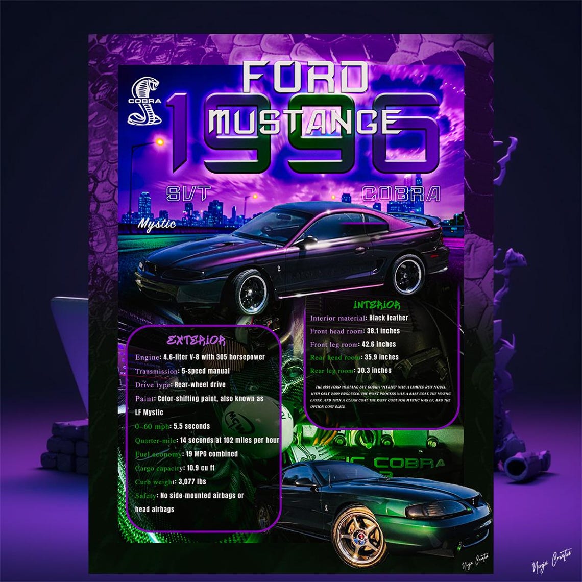 Custom Car Show Board Car Board Design/ 24x36 Car Show Board/ Custom ...