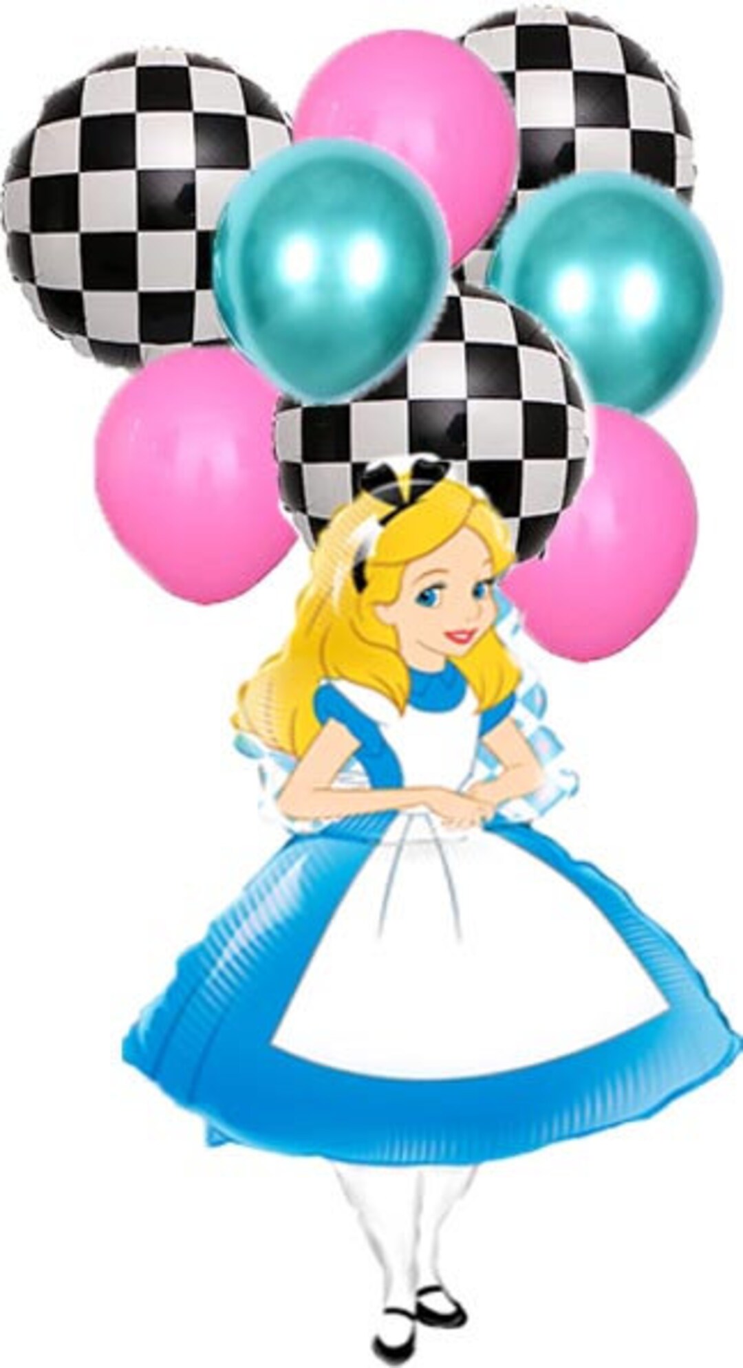 ALICE Balloons Party Decoration Bouquet or Garland Mystical - Etsy