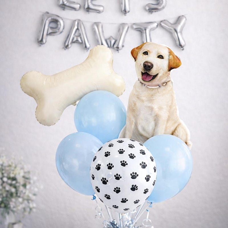 Dog Birthday Balloon - Etsy