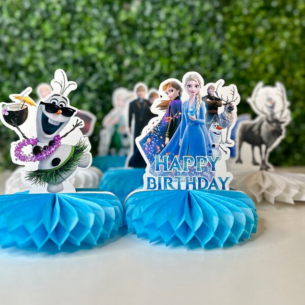 Frozen Centerpiece - Etsy