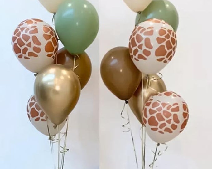 Safari Balloon Garland Kit,boho Wild One Balloon Garland, Two Wild ...