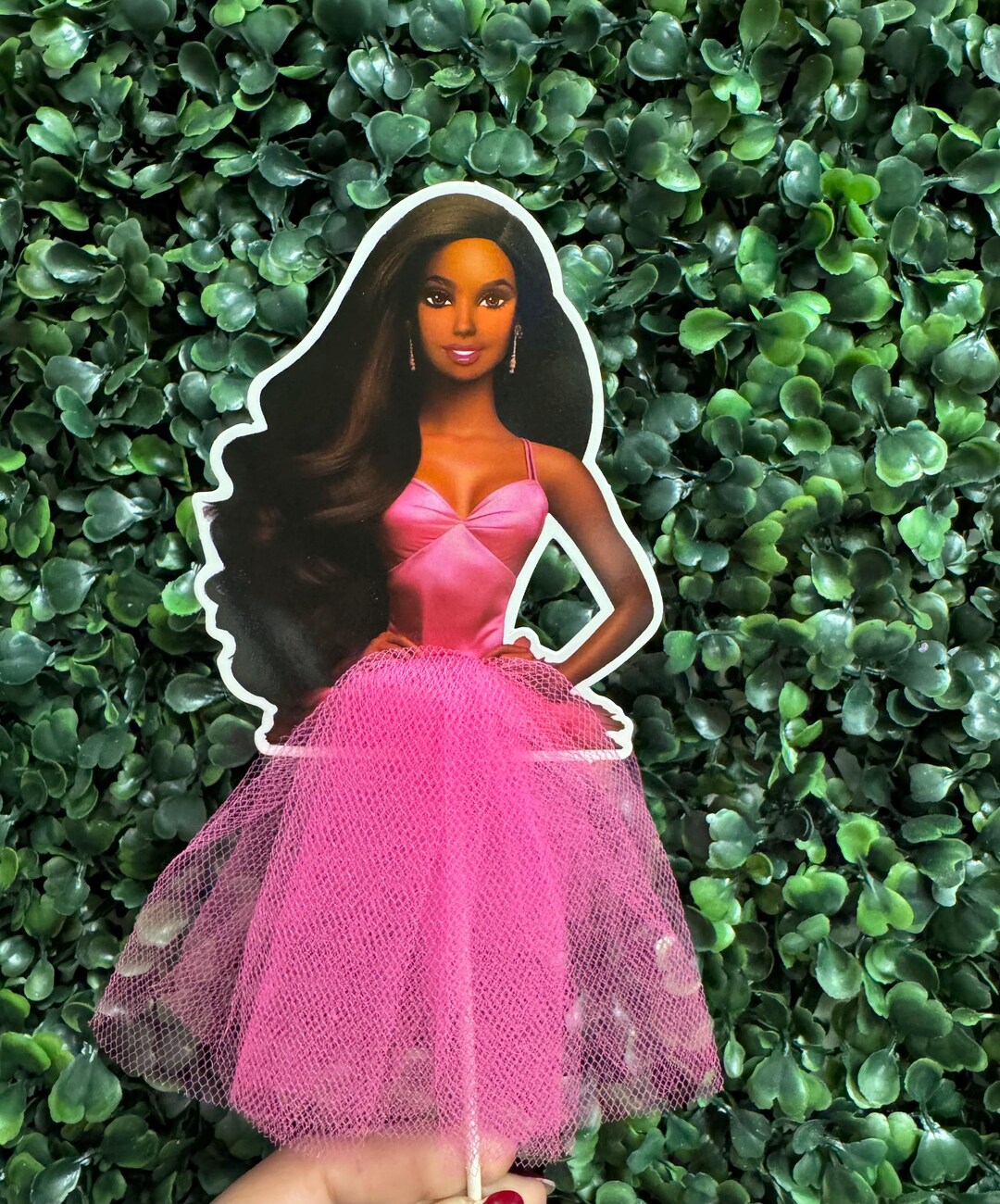 Tutu Toppers Black Doll Graduation, Centerpieces Happy Birthday, Pink ...