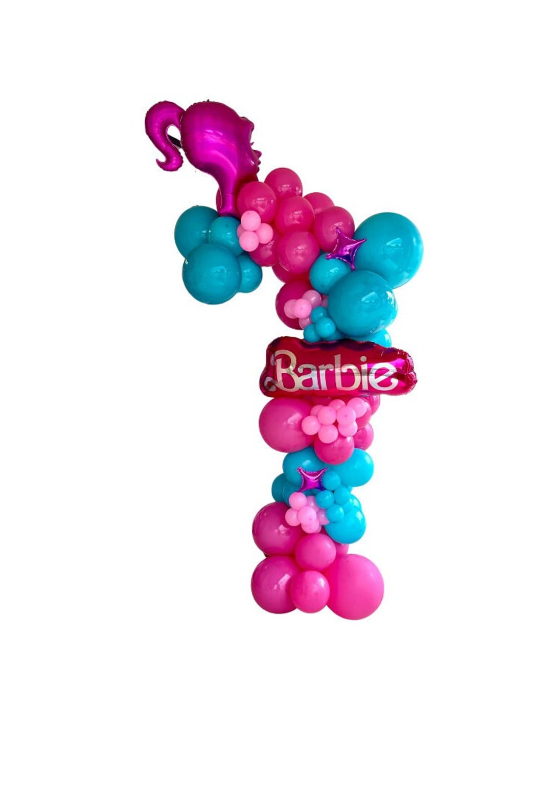 Balloon Arch Doll Pink Malibu Decoration Garland 7ft Party Theme With ...